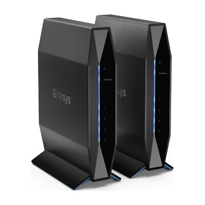 Linksys Arena Pro 6 WiFi 6 Dual Band Mesh Router 2 Pack AX3200 System ...