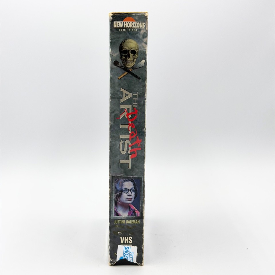 The Death Artist (VHS, 1996) Horror Rare Anthony Michael Hall Justine ...