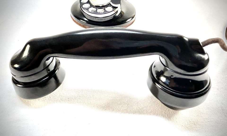 Antique Western Electric Telephone A1 Rotary Dial 334 Ringer Box ...