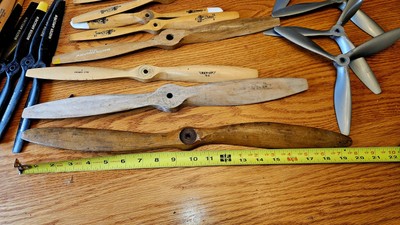 37 Antique Model Airplane Propeller Lot Some Never Used! | eBay