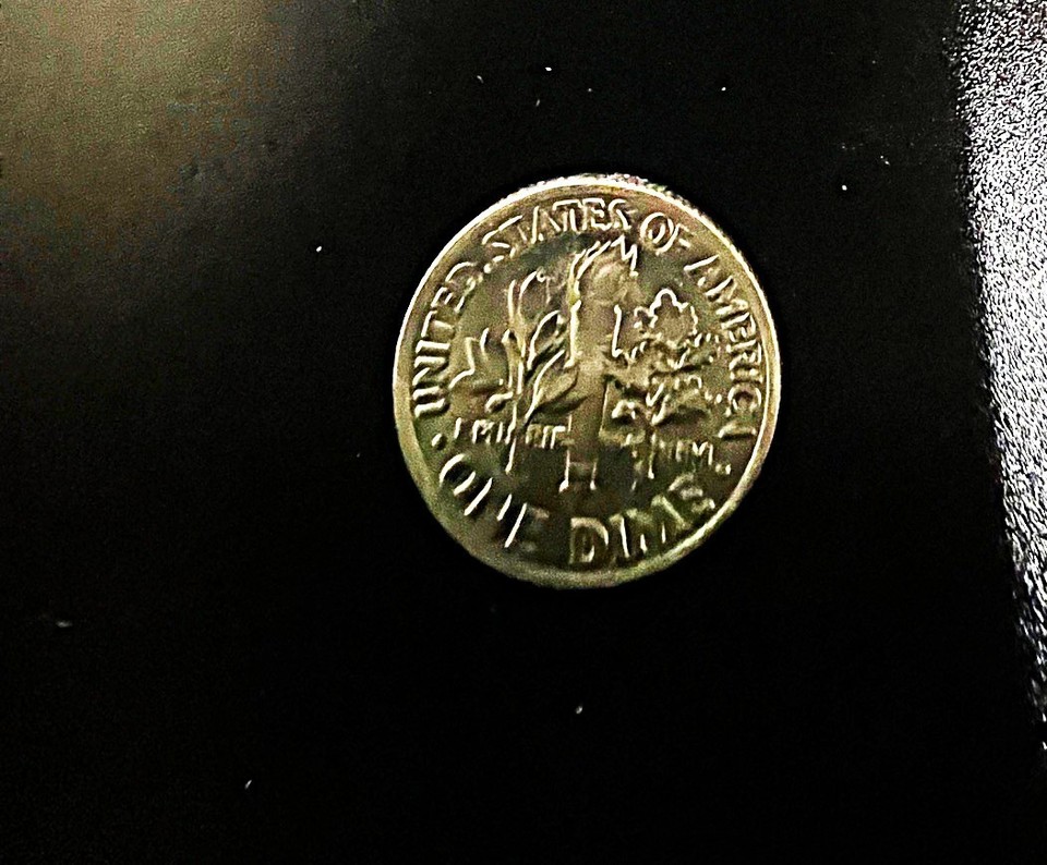 1982 Roosevelt Dime No P Mint Mark Error RARE + 1982 P W/Mint Mark ...