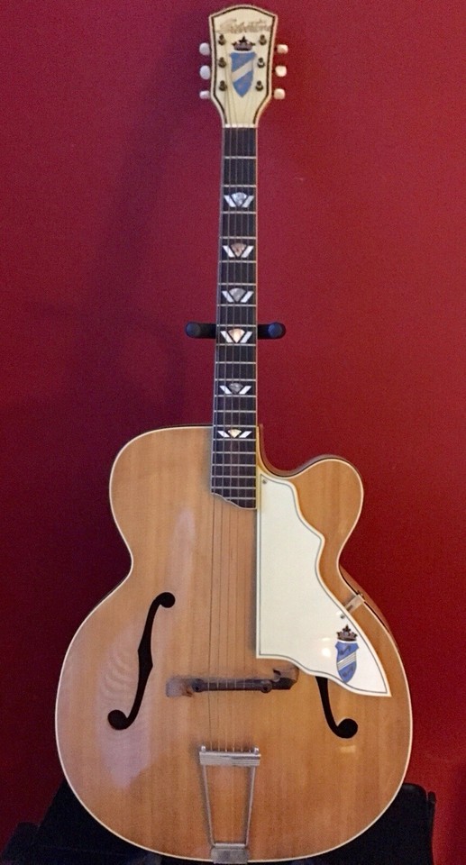 50'S-60'S HARMONY SILVERTONE ARISTOCRAT ARCHTOP GUITAR PICKGUARD Made ...