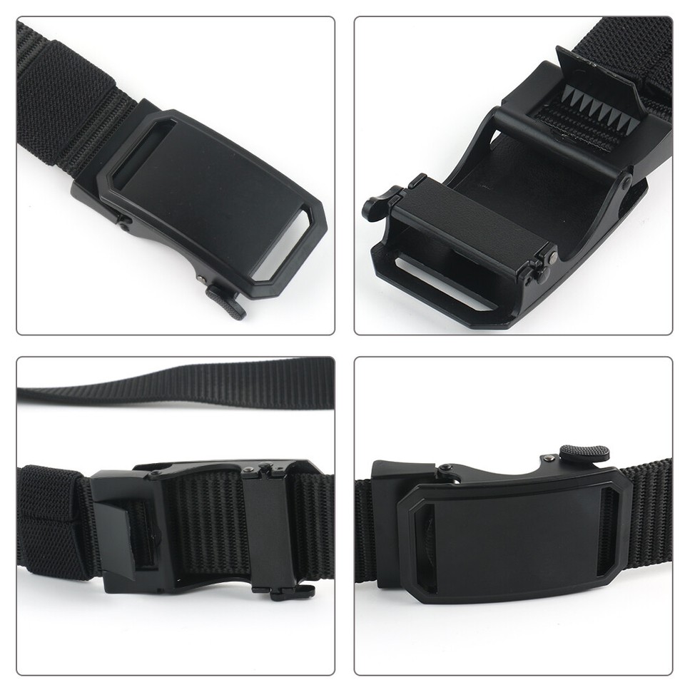Men Casual Military Tactical Army Adjustable Quick Release Belts Pants ...