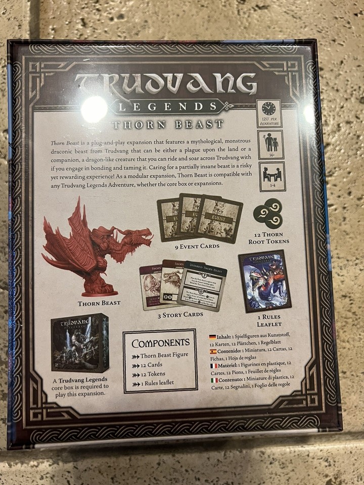 Trudvang Legends Thorn Beast Board Game Expansion Kickstarter Exclusive ...