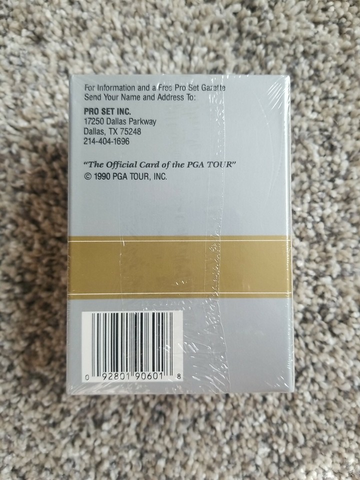 PGA Tour PRO SET Special Inaugural Set 100 PGA Tour Cards | eBay