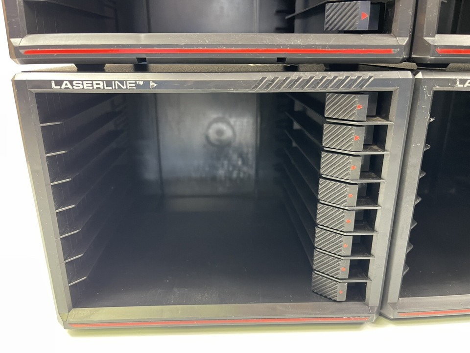 Laserline 8 CD Storage Rack Jewel Case Black and Red (Price For One) | eBay