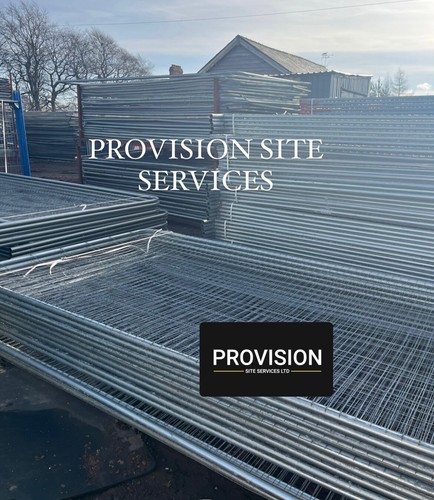 Used Heras Fencing Panels - Temporary Fencing Harris Event Barrier ...