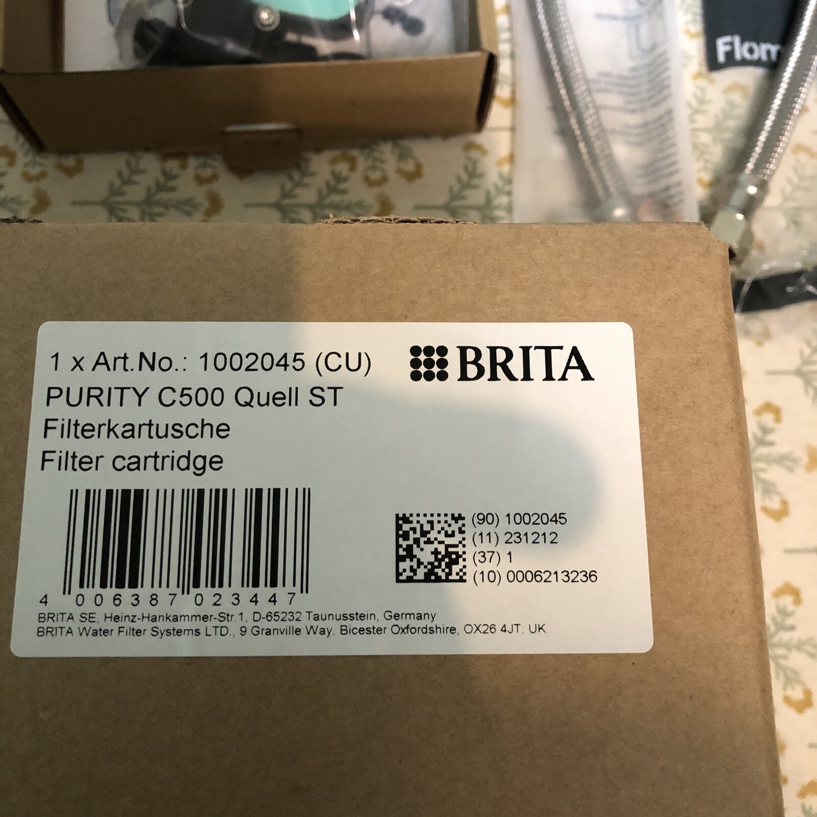 BRITA PURITY C500 MinUp Replacement Water Filter Cartridge for sale ...