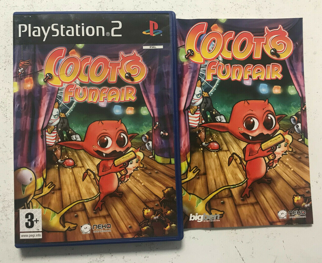Cocoto Funfair PlayStation 2 PAL - Prix - Photo - Présentation