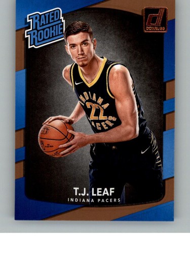 2017-18 Donruss T.J. Leaf 183 RC, RR Indiana Pacers | eBay