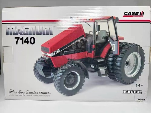 RARE-ERTL 1/16 CASE IH 1987 MAGNUM Tractor 7140-Open Cab & Engine-RED ...