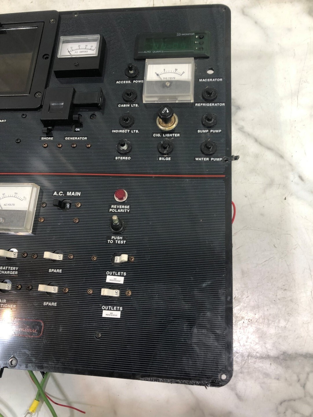 91 Chaparral 300 Signature 30 Boat sure power control switch board ...
