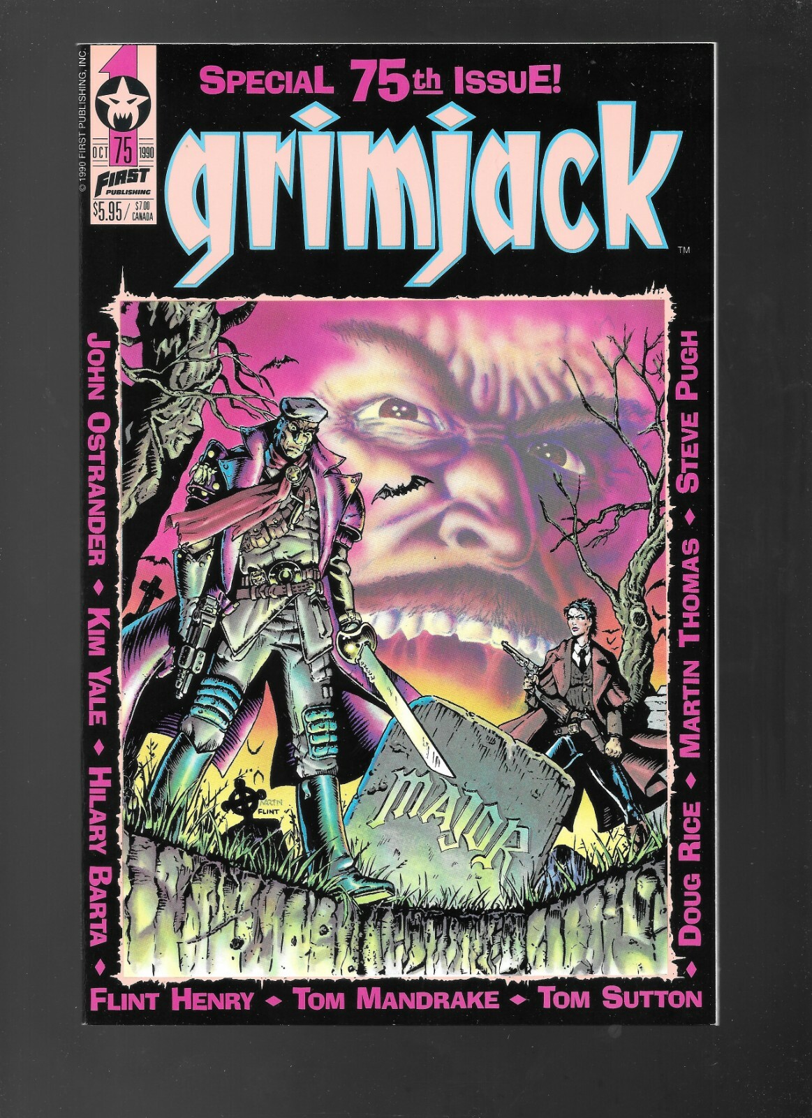 Grimjack #75 (Oct, 1990) First Comics by John Ostrander 1st Print NM+ 9 ...