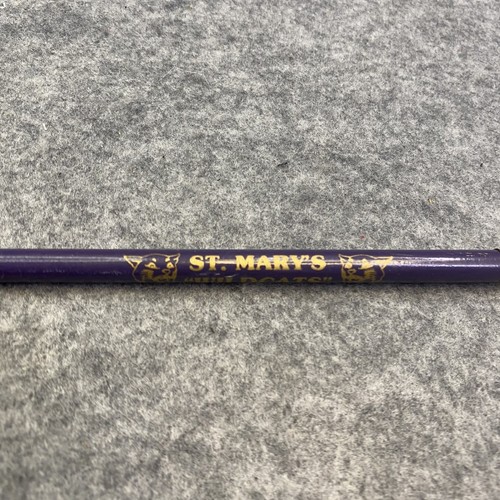 Vintage St. Mary's Wildcats Advertising Wood Pencil Sniffy Stick Grape ...