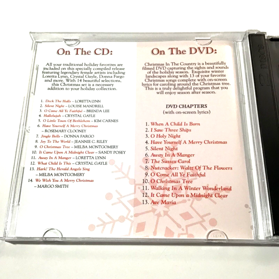 The First Ladies Of Christmas (CD/DVD, 2004) Crystal Gayle Loretta Lynn ...
