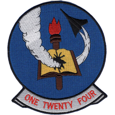 VF-124 Plane Through A Book Patch | eBay