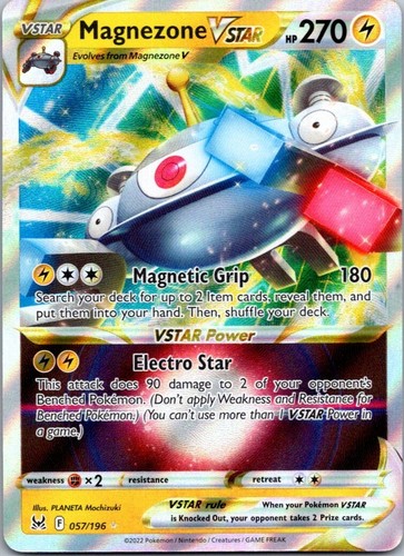 Magnezone VSTAR 057/196 Ultra Rare Pokemon Lost Origin NM | eBay