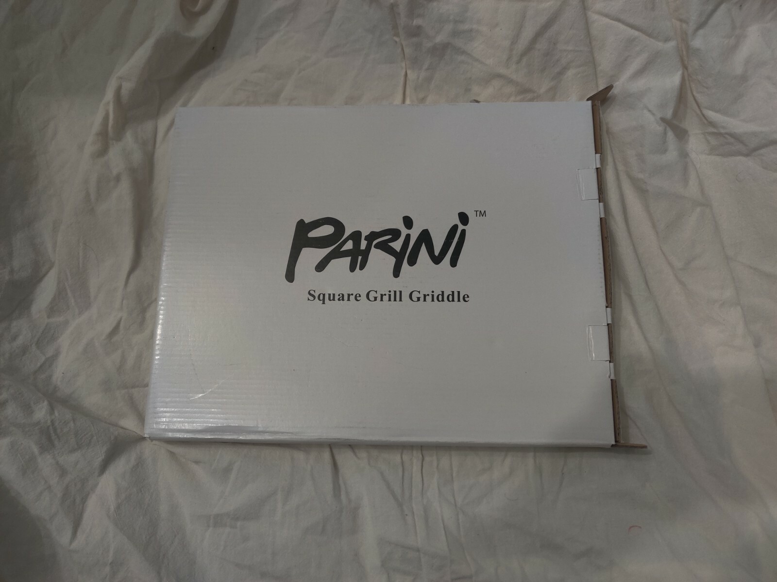 Parini cast iron square grill griddle 11.5" square, 11.5"x 15" with ...