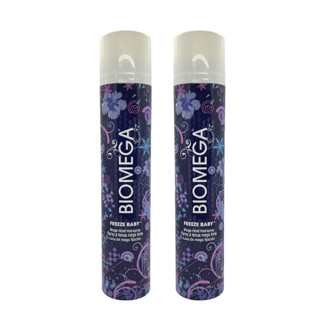 Aquage BioMega Freeze Baby - Hair Hairspray 10 oz - ( Pack of 2) | eBay