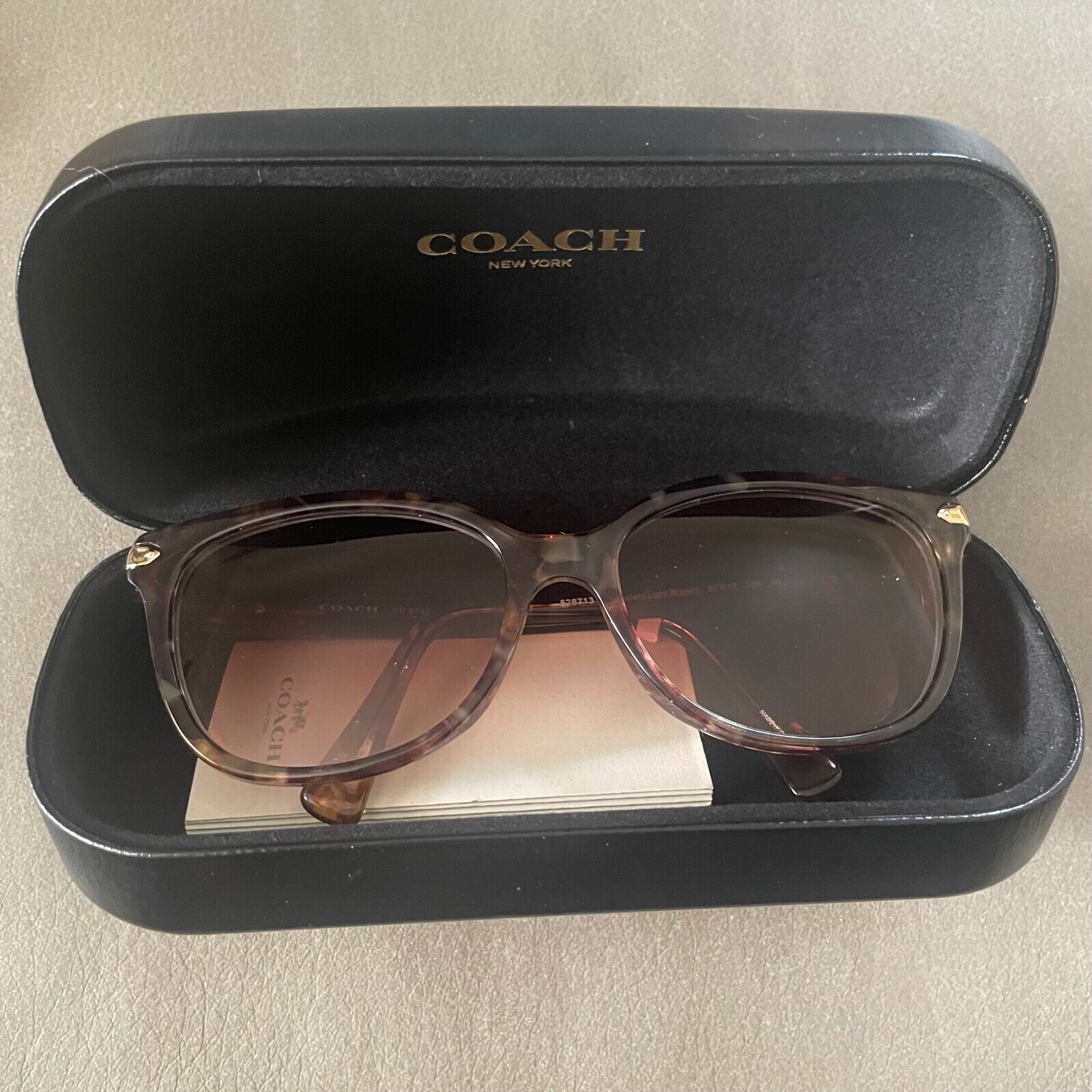 Coach Sunglasses Tortoise Frames Designer Eyewear Fas… - Gem
