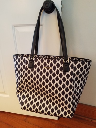 Vera Bradley Small Ella Tote in Ikat Spots- NWT | eBay