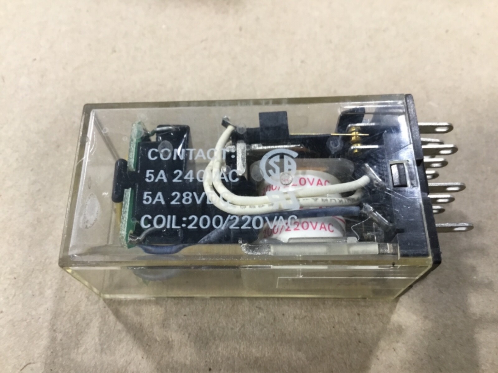 Lot Of 3 Omron MY4N-CR Relays Relay 200/220V #04E2PR6 | eBay