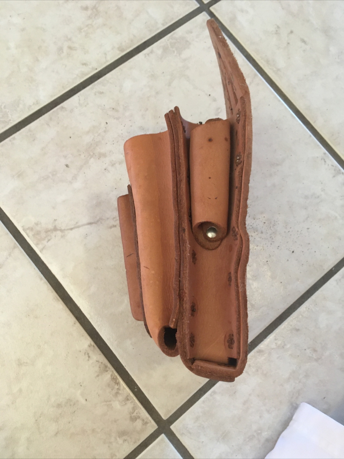 Klein Leather Lineman Tool Work Belt Pouch #5164 | eBay