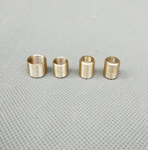 5Pc M10 Copper Threaded Hollow Tube Adapter Inner&Outer Threaded ...