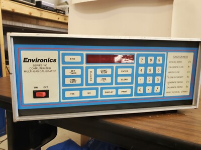 Environics Series 100 Computerized Multi-gas Calibrator SN 1833 | eBay