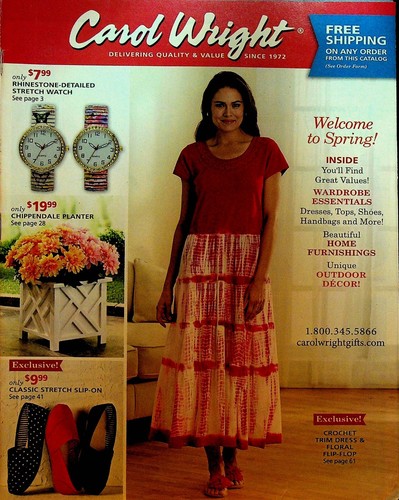 Carol Wright Catalog Clothing Fashion Gifts Spring | eBay