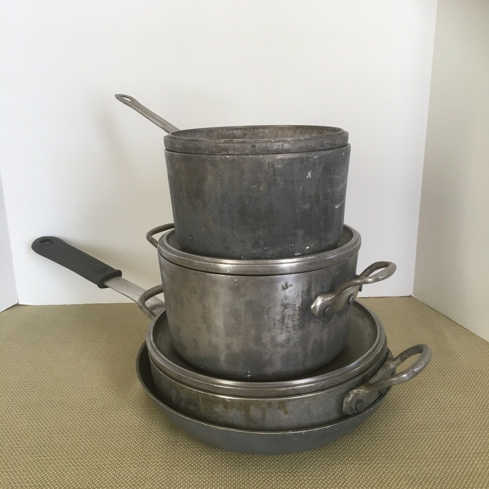 Magnalite GHC Aluminum Camping Pots/Pans 7 Piece Set | eBay