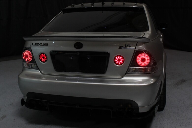 Fits Smoked 01-05 Lexus Is300 Altezza JDM LED Tail Lights W/LED Trunk ...