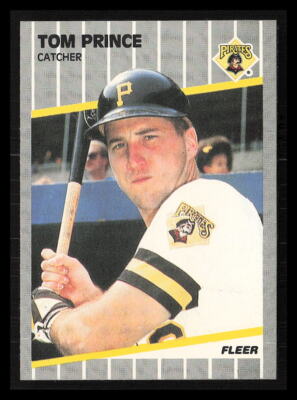 Tom Prince 1989 Fleer #217 Pittsburgh Pirates | eBay