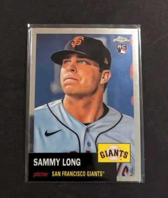 2022 TOPPS CHROME PLATINUM RC SAMMY LONG #486 RC BASEBALL GIANTS | eBay