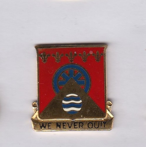 US Army 705th Support Bn Quartermaster QM Supply crest DUI badge S-21 ...