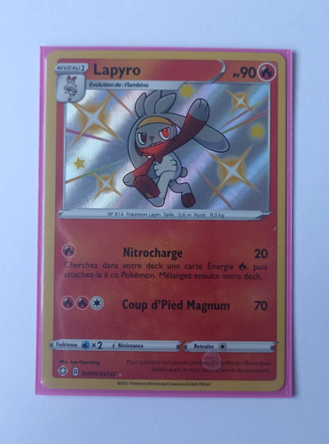 CARTE POKEMON LAPYRO SHINY SV016/SV122 DESTINEES RADIEUSES NEUVE | eBay