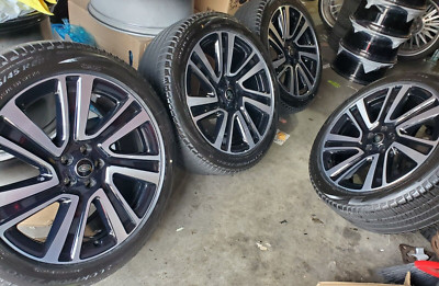Original 22" Range Rover OEM 2024 2023 TAKE OFFS Wheels Rims Tires ...