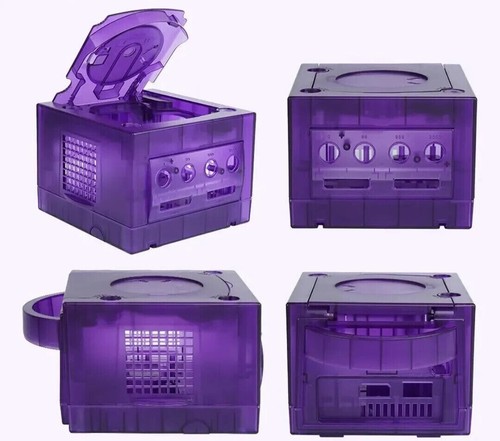 Gamecube Full Replacement Console Shell Housing Translucent Purple | eBay