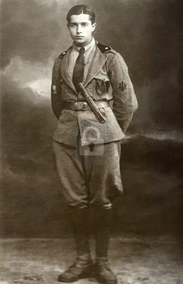 WW1 Italian First Regiment Arditi Infantryman Italy Portrait RPPC ...