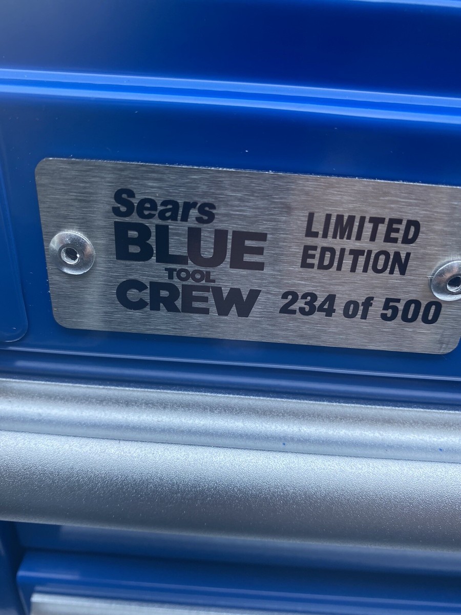Sears Blue Tool Chest