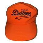 Tulsa Drillers Hat Orange Snapback Cap Collectors KMOD Peter Pan ...