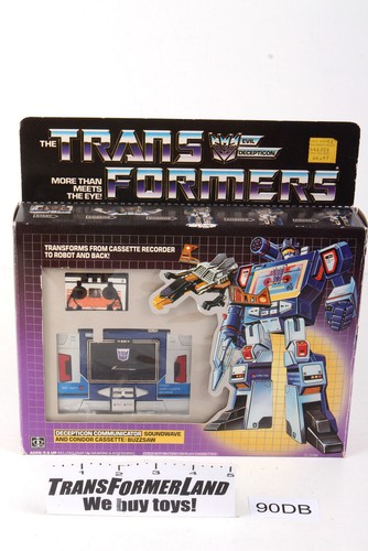 Soundwave w/box Communicators 1984 Vintage Hasbro G1 Transformers | eBay