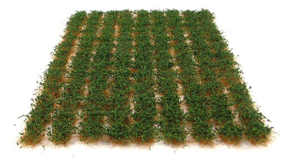 Static grass tufts self adhesive sheets - Model landscape scenery ...