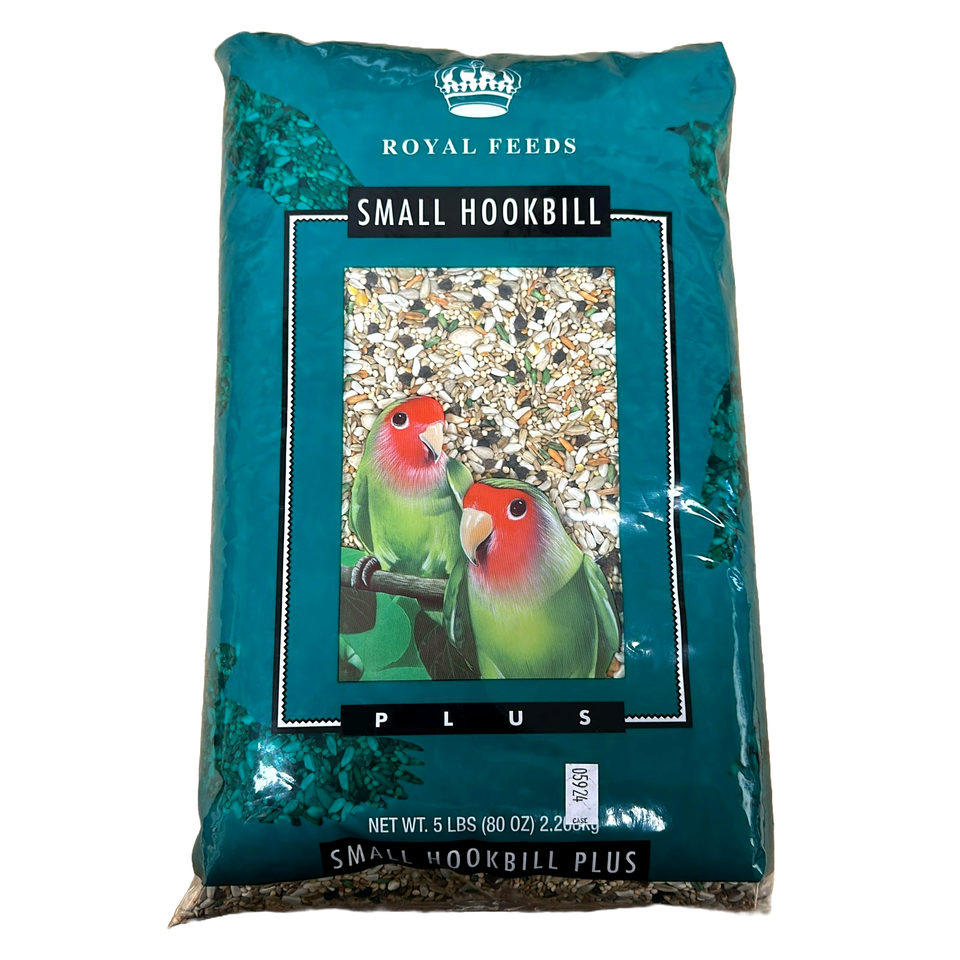 Royal Feeds Small Hookbill Plus - Bird Food for Small Parrots, Budgies ...