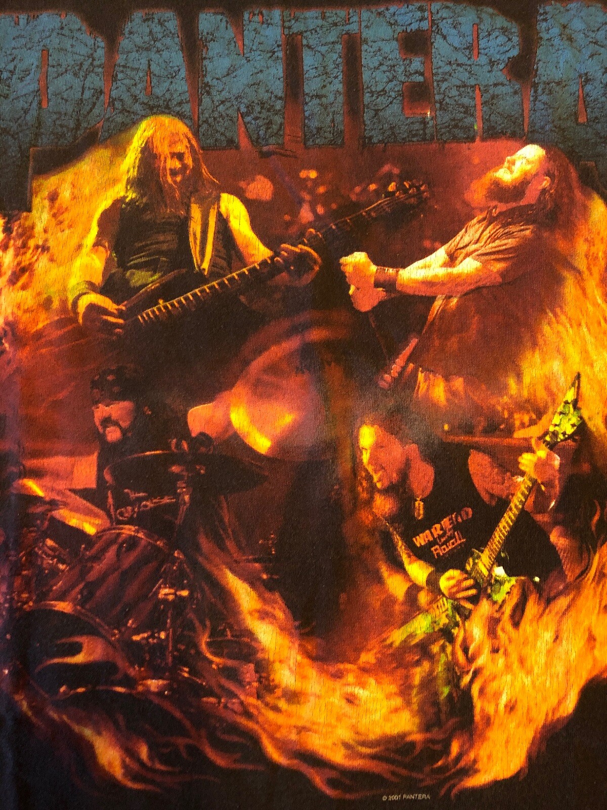 Vintage 2001 Pantera Reinventing The Steel T Shirt Me… - Gem