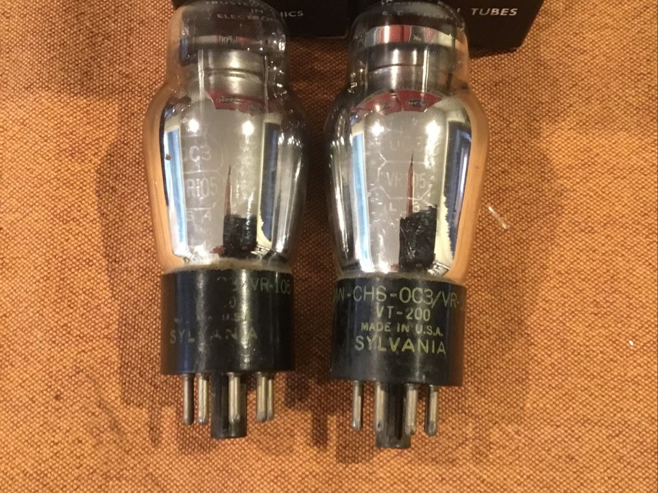 RCA Sylvania 0c3 VR-105 Tube Gas Regulator Tubes Lot Of 10 Tubes | eBay