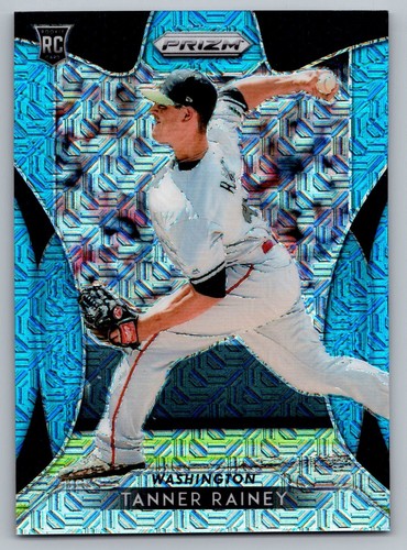 2019 Panini Prizm #284 Tanner Rainey Blue Mojo Nationals 208/399 Free S ...