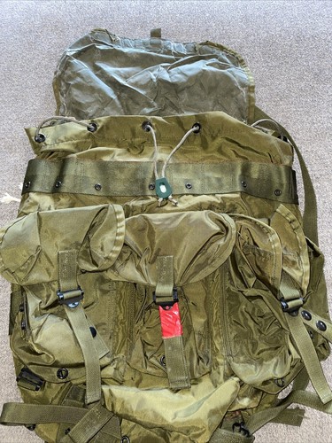 Field Pack Combat Nylon Medium LC-1 Backpack US Army Military Green | eBay