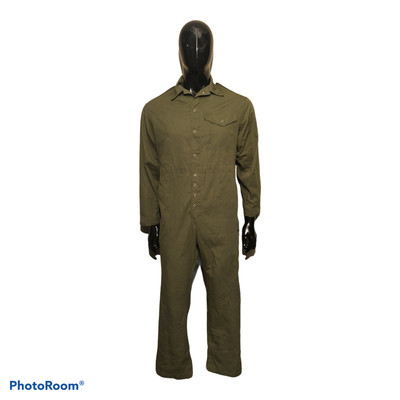 Tank coveralls overalls green Genuine British Army NEW | eBay