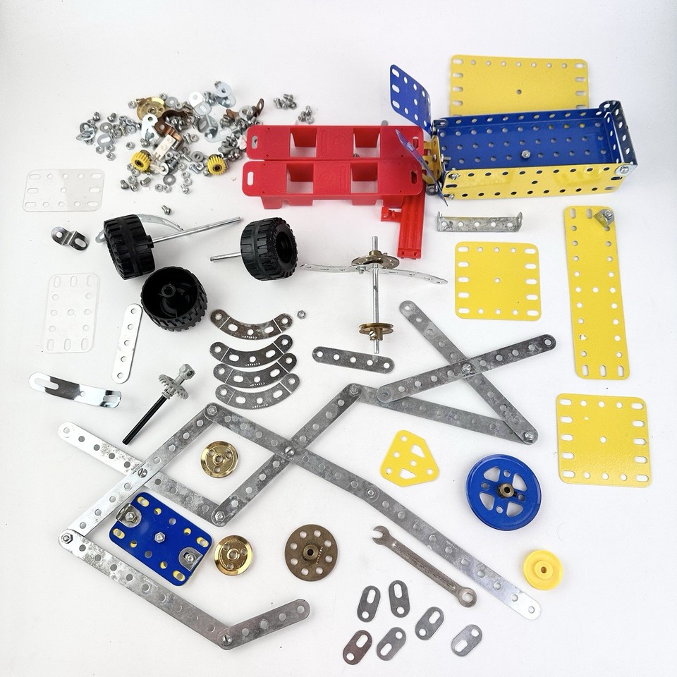Vintage Meccano Steel Construction Set 1 - Please Check Description ...